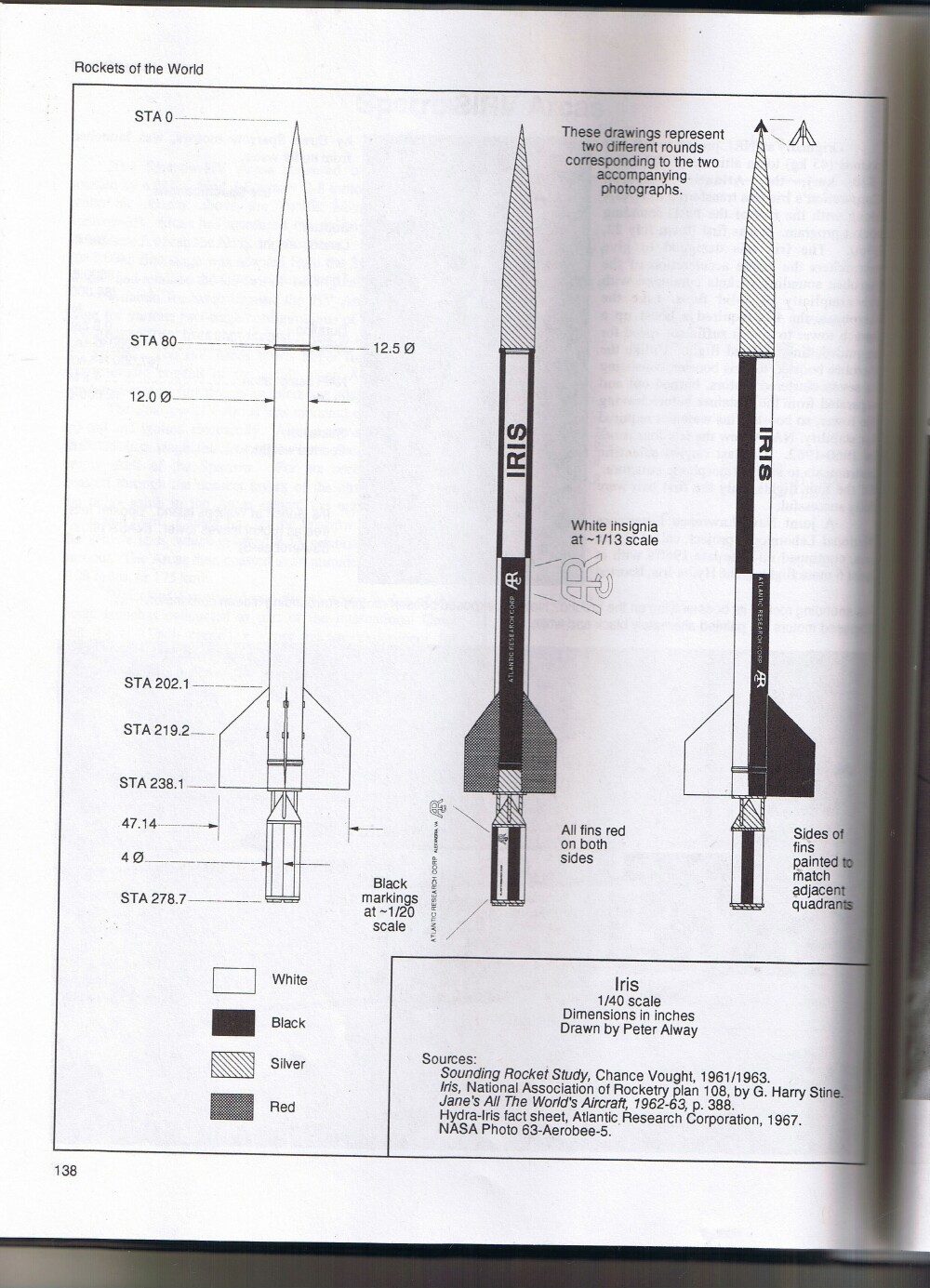 Tomahawk Sounding Rocket Drawing Nasa